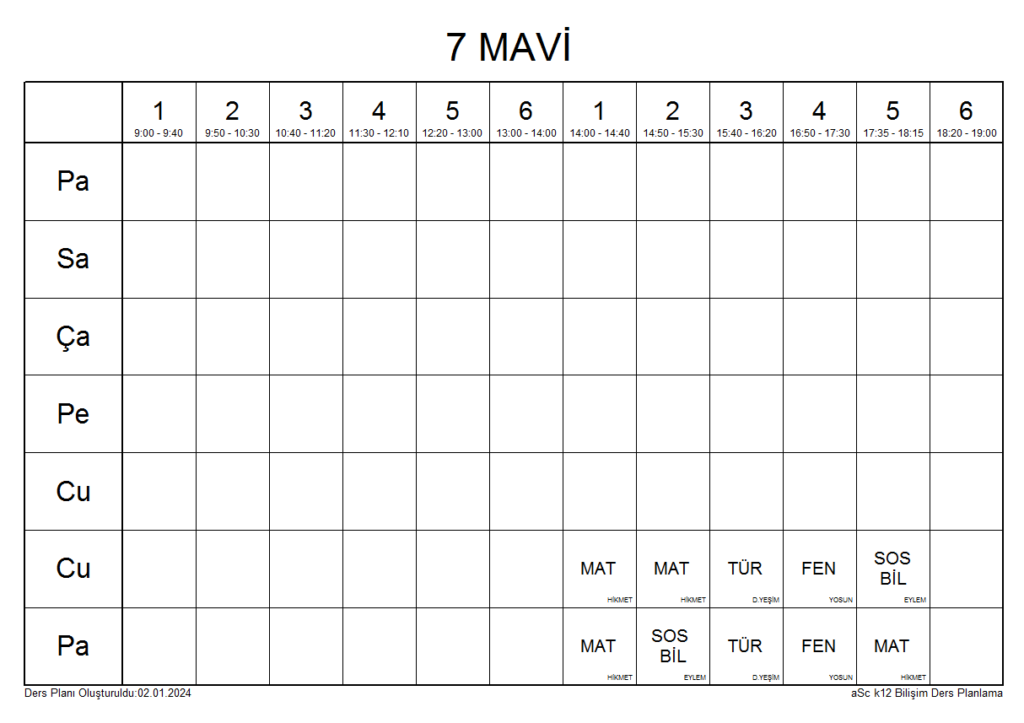 ALFA GENÇ İZMİR YKS LGS DERSHANE 7 MAVİİ